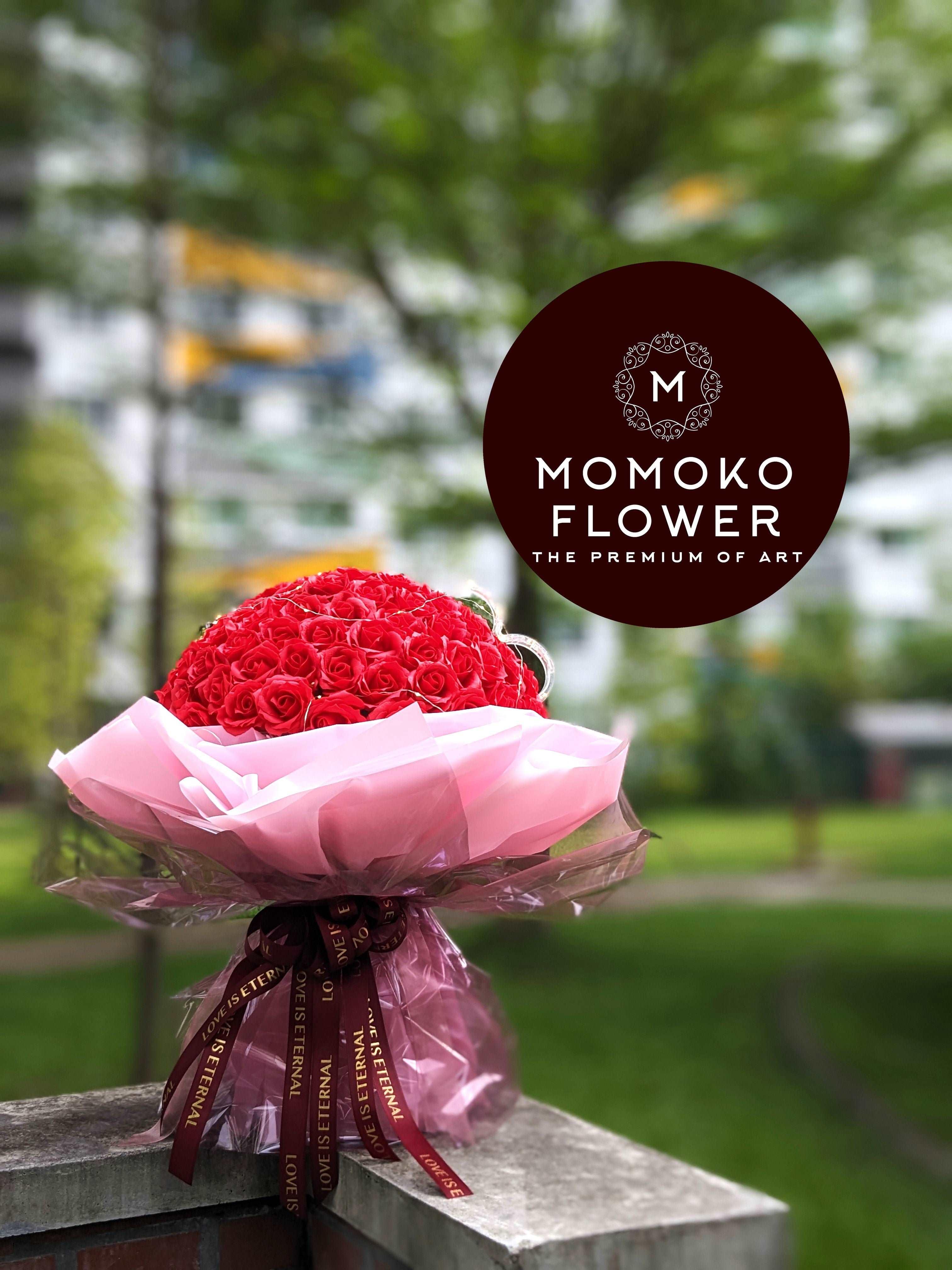 Momoko Endless Love Rose Flower Bouquet – Momoko Flower