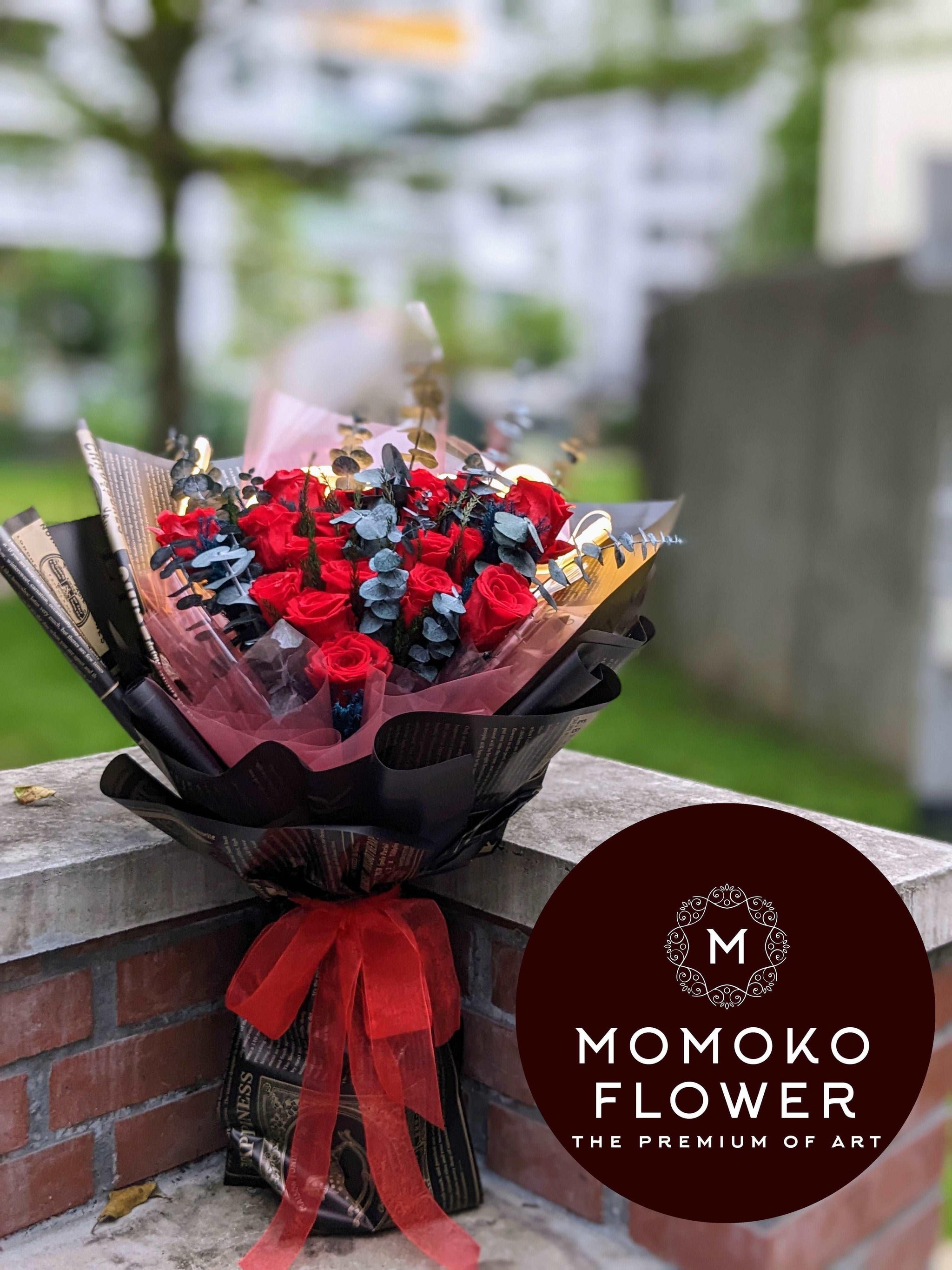Momoko Sweetheart Rose Flower Bouquet – Momoko Flower